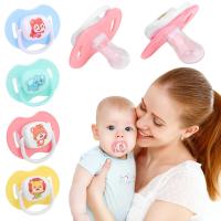 China Safe Silicone Infant Pacifier Custom Baby Silicone Nipple Eco Friendly for sale