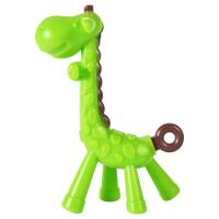 China Can Be  Customized  Cute Animal Shape Silicone Giraffe Teether Toy New for sale