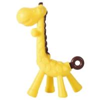China Can Be  Customized  Cute Animal Shape Silicone Giraffe Teether Toy New for sale