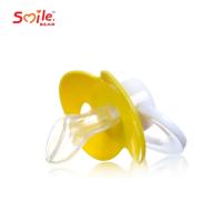China Natural Rubber Silicone Nipple Pacifier Funny Soother Babies Pacifier for sale