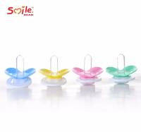 China Adult Soft Silicone Pacifier Nipple Natural Rubber Pacifier ISO9001 for sale
