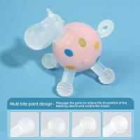 China Hot Sale BPA Free Cartoon Teething Rod Kids Nursing Cute Animal Baby Chew Silicone Teether for sale