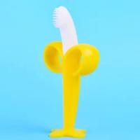 China Wholesale BPA Free Soft Safe Toothbrush Chew Toys Toothbrush Baby Silicone Teether for sale