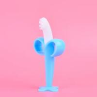 China Wholesale BPA Free Soft Safe Toothbrush Chew Toys Toothbrush Baby Silicone Teether for sale
