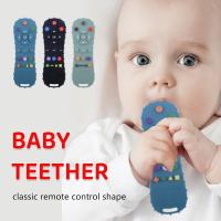 China Baby Teether Toys TV Remote Control Shape Silicone Toddler Teething Toys for sale