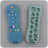 China Baby Teether Toys TV Remote Control Shape Silicone Toddler Teething Toys for sale