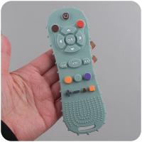 China Baby Teether Toys TV Remote Control Shape Silicone Toddler Teething Toys for sale