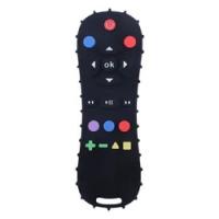 China Baby Teether Toys TV Remote Control Shape Silicone Toddler Teething Toys for sale