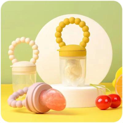 China Wholesale Silicone Baby Food Feeder Fruit Feeder Pacifier Baby Pacifier for sale
