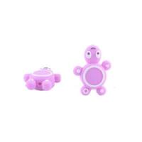 China Hot Selling Animal Chewable Bead DIY Pacifier Chains Accessories BPA Free Baby Silicone Focal Beads for sale