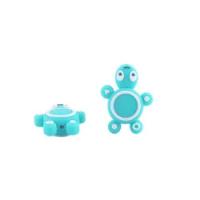China Hot Selling Animal Chewable Bead DIY Pacifier Chains Accessories BPA Free Baby Silicone Focal Beads for sale
