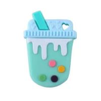China Hot Selling Animal Chewable Bead DIY Pacifier Chains Accessories BPA Free Baby Silicone Focal Beads for sale