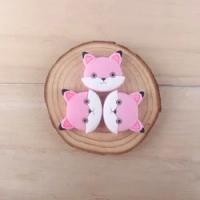 China Hot Selling Animal Chewable Bead DIY Pacifier Chains Accessories BPA Free Baby Silicone Focal Beads for sale