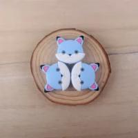 China Hot Selling Animal Chewable Bead DIY Pacifier Chains Accessories BPA Free Baby Silicone Focal Beads for sale