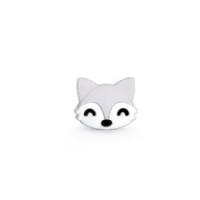 China Hot Selling Animal Chewable Bead DIY Pacifier Chains Accessories BPA Free Baby Silicone Focal Beads for sale