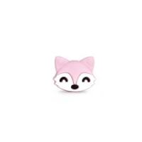 China Hot Selling Animal Chewable Bead DIY Pacifier Chains Accessories BPA Free Baby Silicone Focal Beads for sale