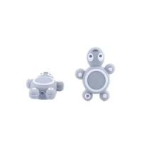 China Hot Selling Animal Chewable Bead DIY Pacifier Chains Accessories BPA Free Baby Silicone Focal Beads for sale