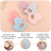 China Wholesale  BPA Free Silicone Baby Teether Baby Sensory Toys Silicone Teether for sale