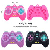 China Silicone Baby Teether Toys Educational Sensory Chewing Toys TV Game Remote Control Shape Teething Toys for sale