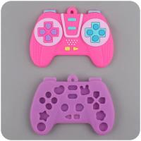 China Silicone Baby Teether Toys Educational Sensory Chewing Toys TV Game Remote Control Shape Teething Toys for sale