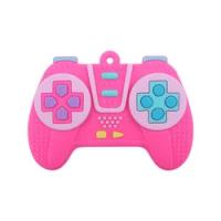 China Silicone Baby Teether Toys Educational Sensory Chewing Toys TV Game Remote Control Shape Teething Toys for sale