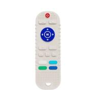China Bpa Free New Model Design TV Remote Controller Chewable Teether Baby Silicone for sale