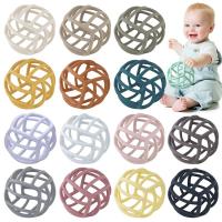 China Top Seller New Teething Toddler Chew Toy BPA Free Silicon Baby Silicone Teether for sale