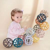 China Top Seller New Teething Toddler Chew Toy BPA Free Silicon Baby Silicone Teether for sale