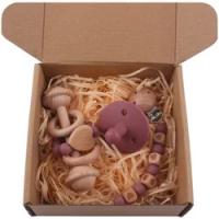 China Custom Wooden Teething Toys Bath Set Gift Box Baby Rattle Toy for sale