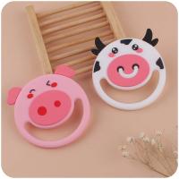 China BPA Free Newborn Teething Toys Food Grade Silicone Teether Baby Toys for sale