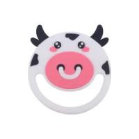 China BPA Free Newborn Teething Toys Food Grade Silicone Teether Baby Toys for sale