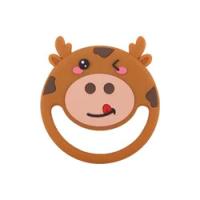 China BPA Free Newborn Teething Toys Food Grade Silicone Teether Baby Toys for sale