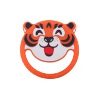 China BPA Free Newborn Teething Toys Food Grade Silicone Teether Baby Toys for sale