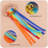 China Animal Shape 	Infant Teething Toys Baby Wooden Teether Rattle Toy for sale