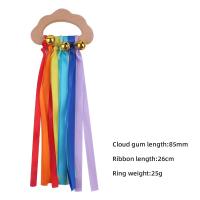 China Animal Shape 	Infant Teething Toys Baby Wooden Teether Rattle Toy for sale