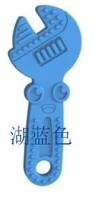 China Silicone Infant Chew Toys BPA Free Wrench Tools Necklace Pendant Teether for sale