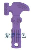 China Silicone Infant Chew Toys BPA Free Wrench Tools Necklace Pendant Teether for sale