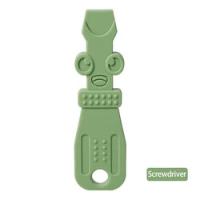 China Silicone Infant Chew Toys BPA Free Wrench Tools Necklace Pendant Teether for sale