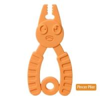 China Silicone Infant Chew Toys BPA Free Wrench Tools Necklace Pendant Teether for sale