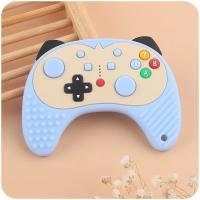 China Food Grade Infant Teething Toys BPA Free Teether Silicone Soft Toy for sale