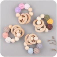 China Safety Infant Teething Toys BPA Free Food Grade Silicone Baby Teether Pacifier Clips for sale
