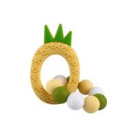 China Food Grade Newborn Teething Toys Silicone Tiny Rod Nurse Baby Teether for sale