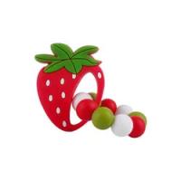China Food Grade Newborn Teething Toys Silicone Tiny Rod Nurse Baby Teether for sale