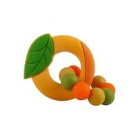 China Food Grade Newborn Teething Toys Silicone Tiny Rod Nurse Baby Teether for sale