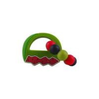 China Food Grade Newborn Teething Toys Silicone Tiny Rod Nurse Baby Teether for sale
