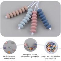 China Custom 12mm Bpa Free Food Grade Baby Soft Round Silicone Character Bead for sale