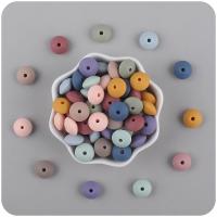 China Custom 12mm Bpa Free Food Grade Baby Soft Round Silicone Character Bead for sale