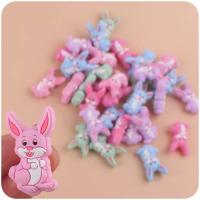 China Hot Sale Eco Friendly Soft Funny Shape Toy Making Baby Chew Other Loose Animal Silicone Focal Beads for sale