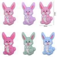 China Hot Sale Eco Friendly Soft Funny Shape Toy Making Baby Chew Other Loose Animal Silicone Focal Beads for sale