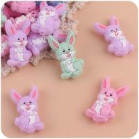 China Hot Sale Eco Friendly Soft Funny Shape Toy Making Baby Chew Other Loose Animal Silicone Focal Beads for sale